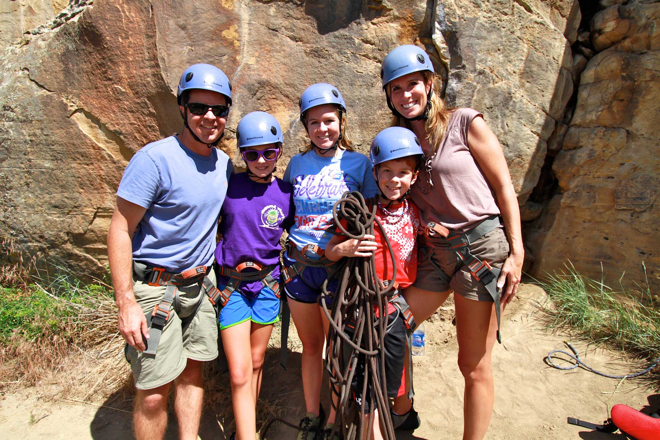 Family climbing - Valencia Climb